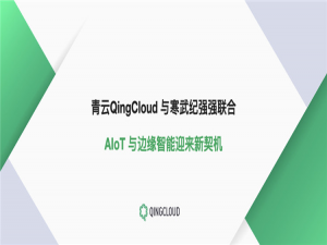 青云QingCloud与寒武纪强强联合 AIoT与边缘智能迎来新契机 - 热点科技 - ITheat.com