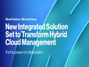 Hitachi Vantara宣布与Microsoft Azure合作推出集成解决方案变革混合云管理 - 热点科技 - ITheat.com