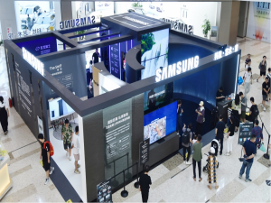 三星Big Screen TV Pop-up落地江城，创新显示构筑科技·艺术·家 - 热点科技 - ITheat.com