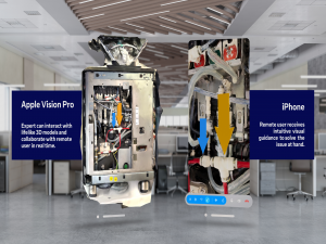 TeamViewer重磅推出适配Apple Vision Pro的实时协助应用程序 - 热点科技 - ITheat.com