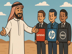 10%超低关税！联想、惠普、戴尔三巨头纷纷前往沙特阿拉伯建厂 - 热点科技 - ITheat.com