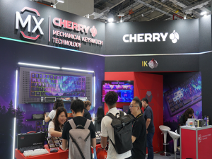 CHERRY樱桃大动作！在COMPUTEX 2025首秀IK电感轴、MK磁轴，4款新轴都很香 - 热点科技 - ITheat.com