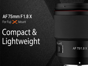 Samyang发布AF 75mm f/1.8 X镜头 换壳实锤 - 热点科技 - ITheat.com